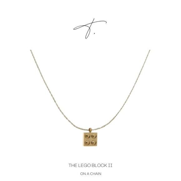 TYLER | Jewelry | The Lego Block Ii On A Chain | Poshmark